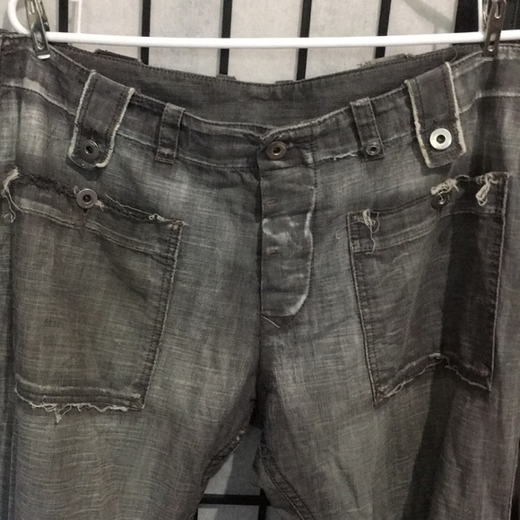 Diesel | Jeans | Vintage Diesel Paper Thin Light Grey Bootcut Jeans ...